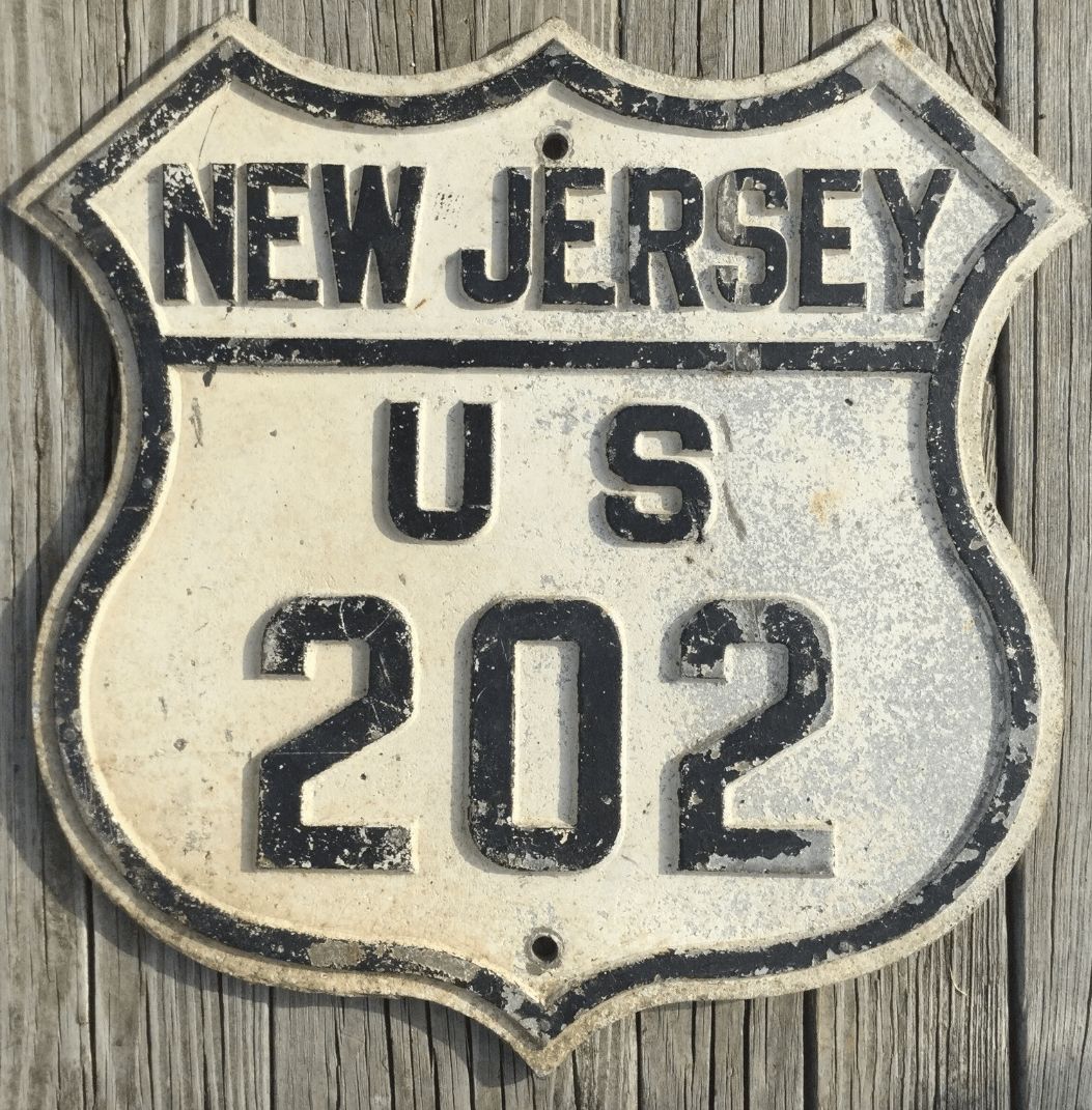 Gallery of Collected Vintage New Jersey Signs and Highway Shields ...
